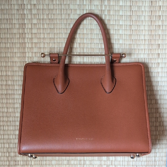 Strathberry | Bags | Strathberry Midi Tote In Chestnut | Poshmark